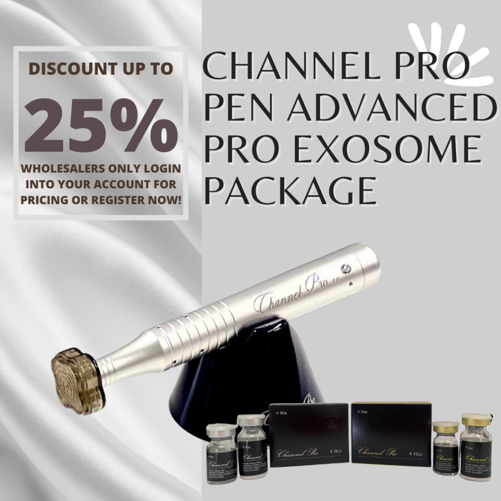 Channel Pro Pen Device Advanced Pro Package Exosomes – Hyafilia USA
